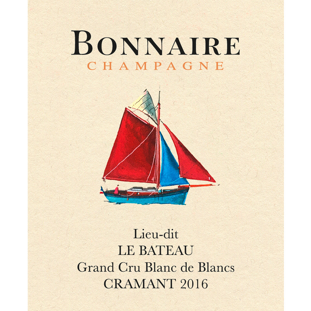 Bonnaire Le Bateau Lieu-Dit Cramant Grand Cru Blanc de Blancs Extra Brut Champagne AOC | EnoArt ...